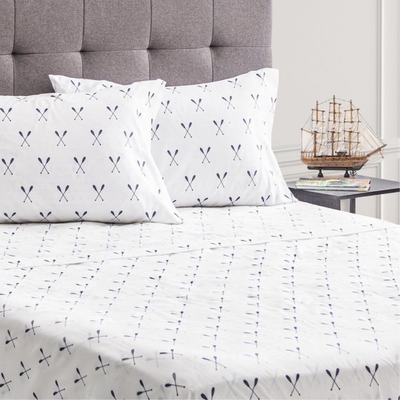 Safdie & Co | Bedding | New Canoe Paddles 4 Piece Microfibre Bedding ...